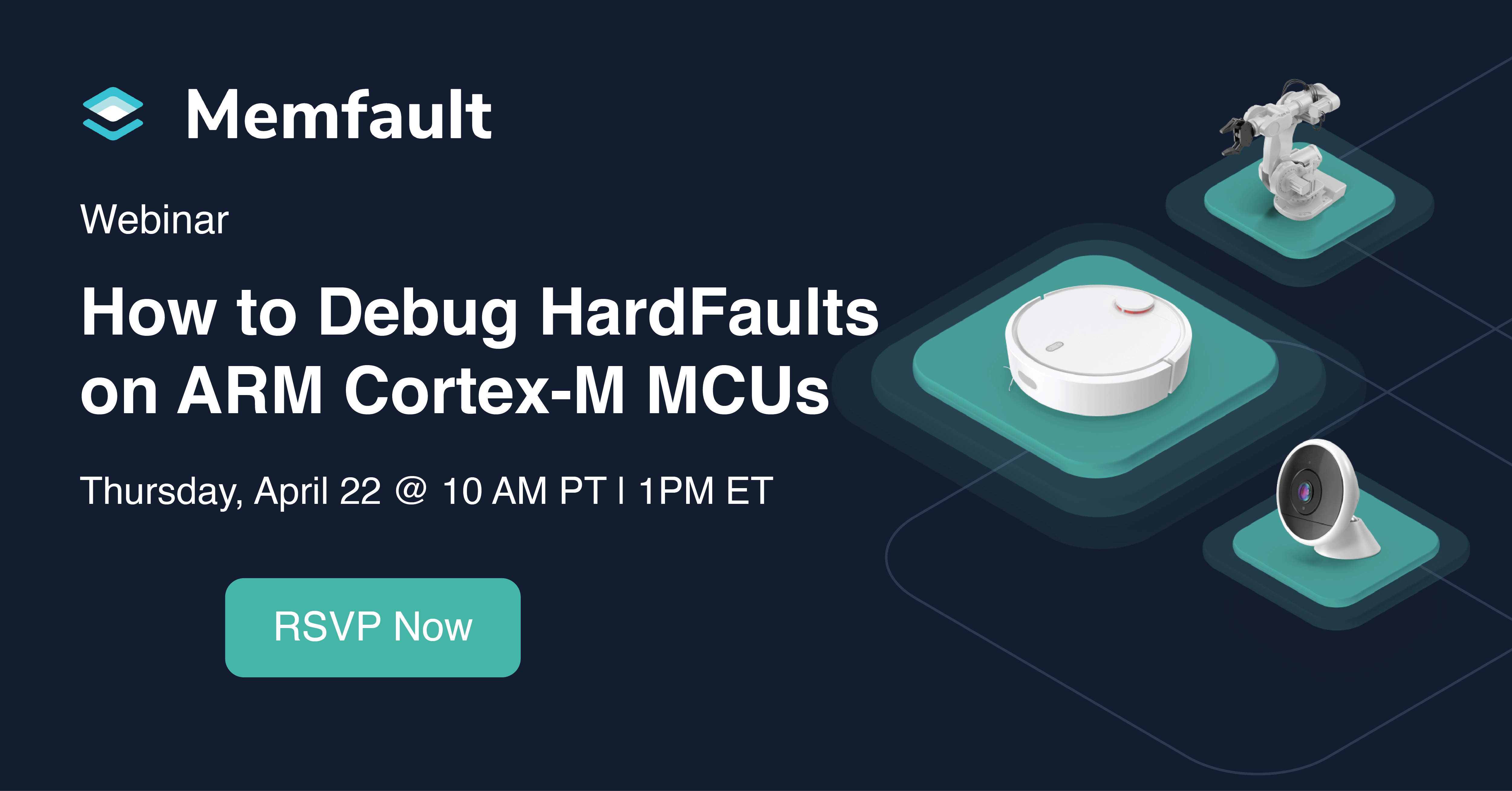 How to Debug HardFaults on ARM Cortex-M MCUs Webinar Recording